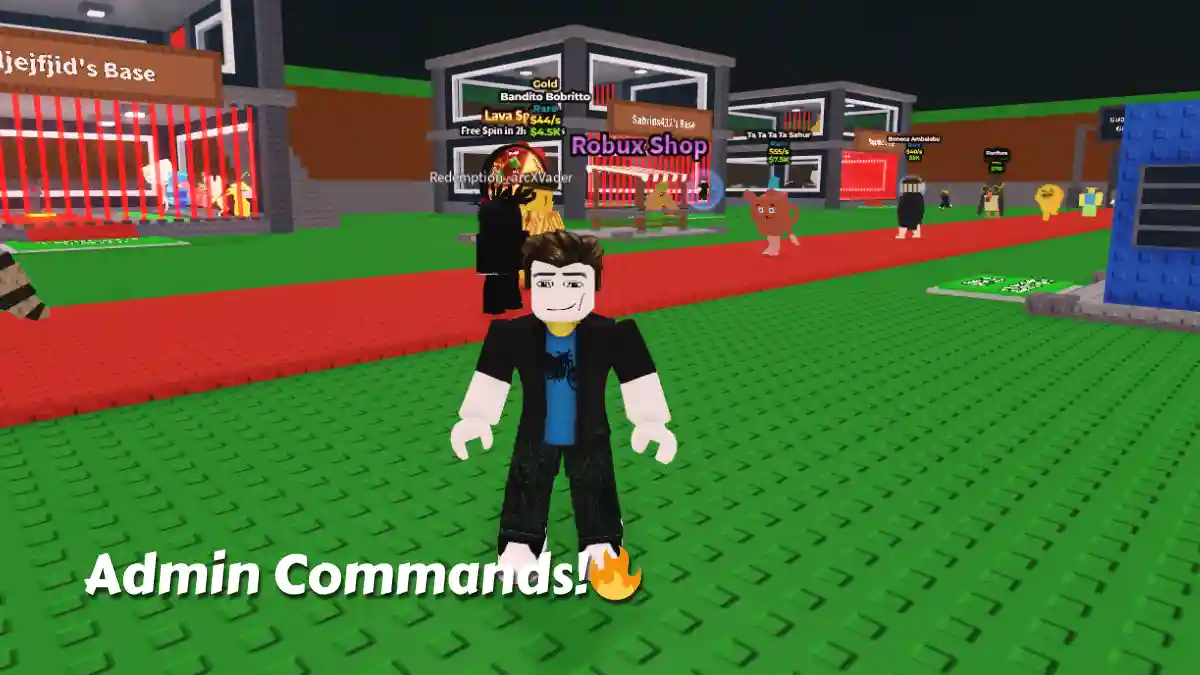 List Of Steal A Brainrot Admin Commands