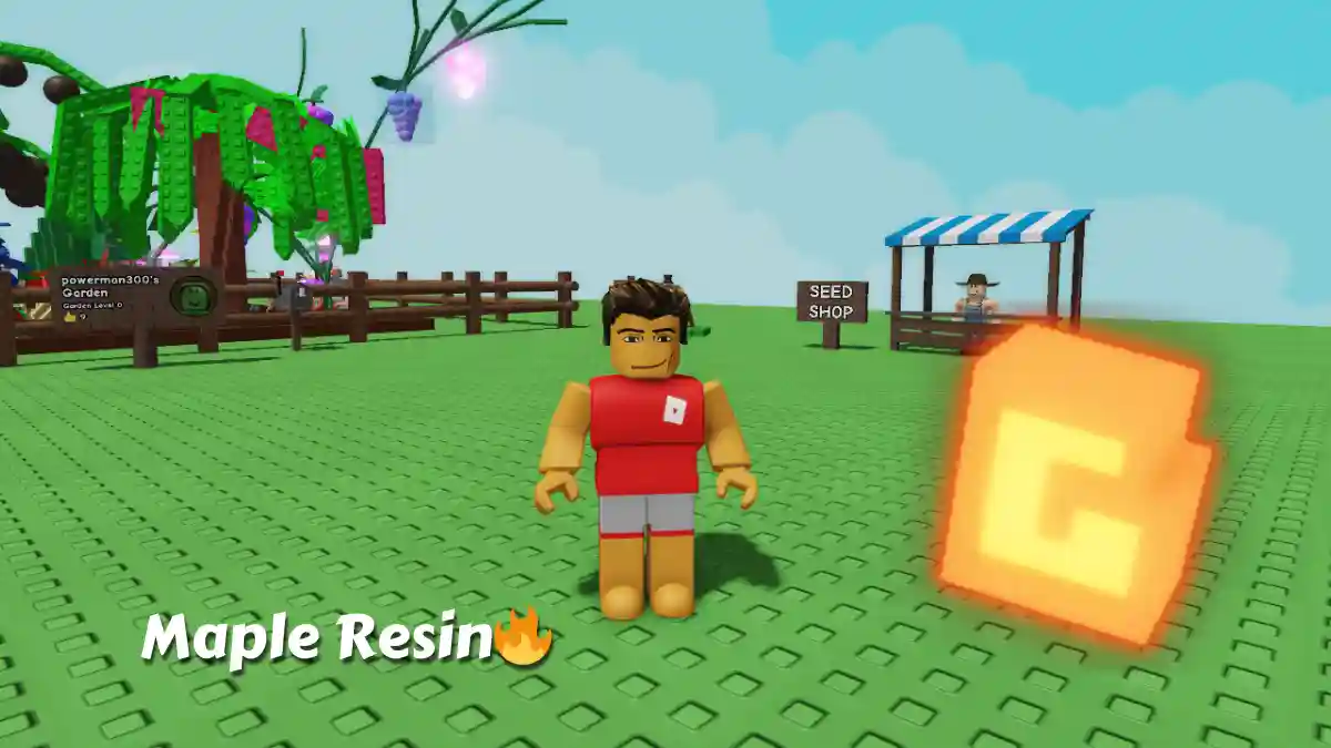 Grow a Garden Maple Resin Seed Crop Wiki