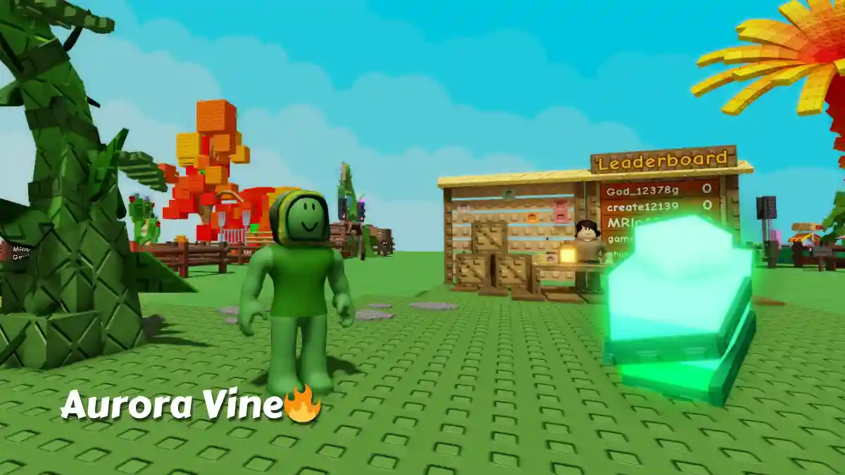 Grow a Garden Aurora Vine Seed Crop Wiki