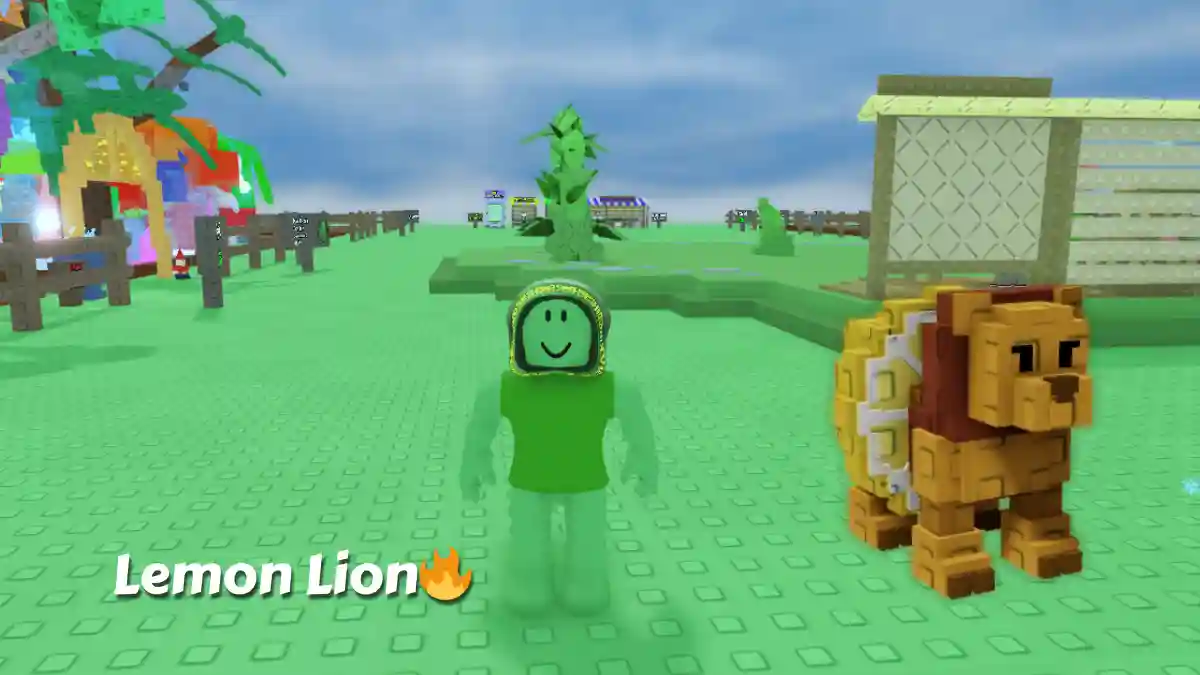 Grow a Garden Lemon Lion Pet Wiki (What it Does)