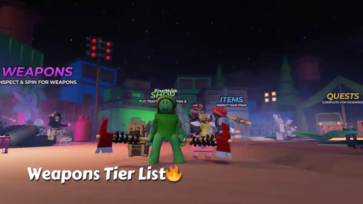 Hunty Zombie Weapons Tier List Ranked (January 2026)